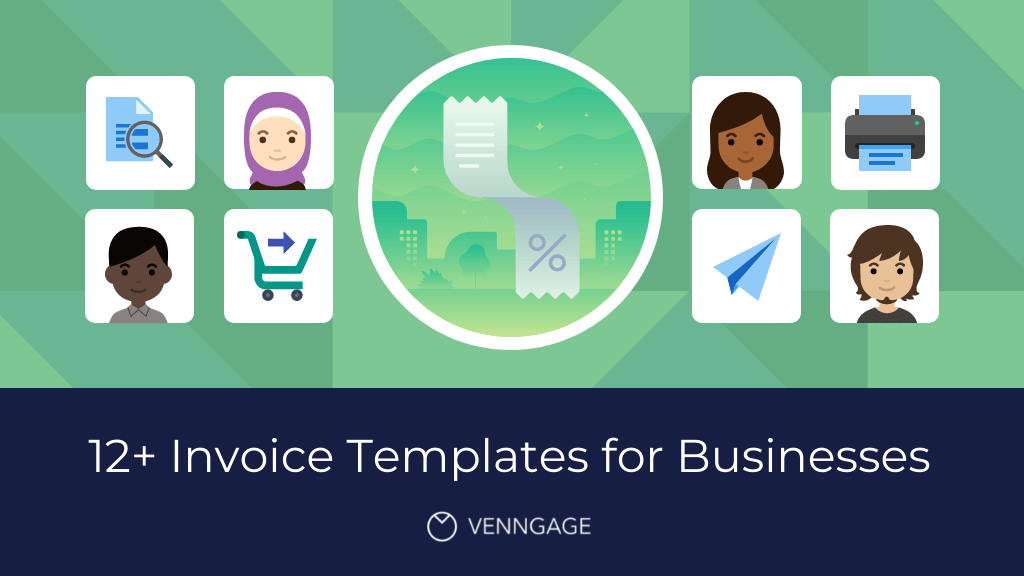Plus de 12 modèles de factures pour votre entreprise - Venngage Blog